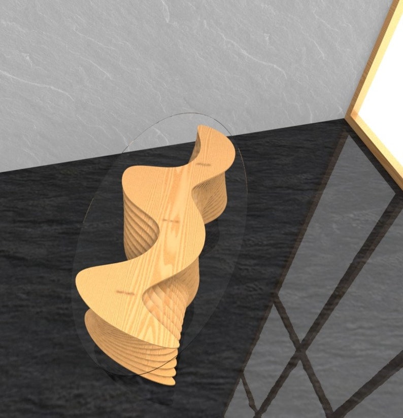 Curved Parametric Table - Etsy