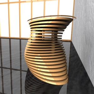 Oval Parametric Table - Etsy