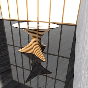 Parametric Living Room Star Table - Etsy