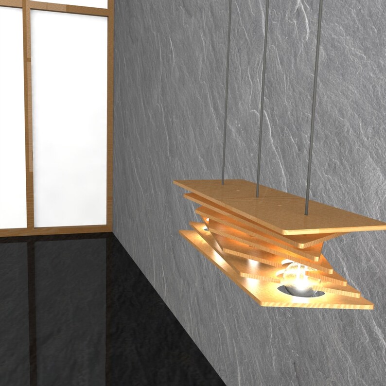 Light Fixture Twisted - Etsy