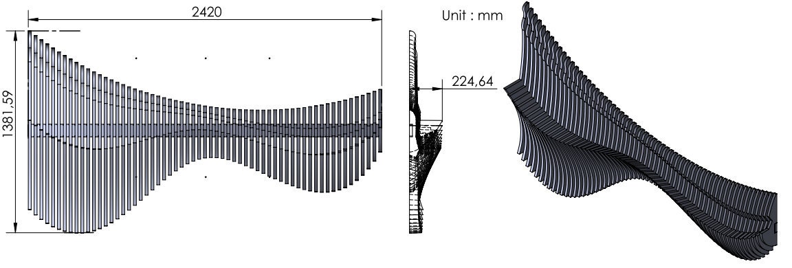 Parametric Wall Wave - Etsy