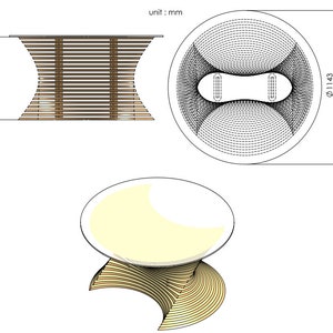 Parametric Living Room Table - Etsy