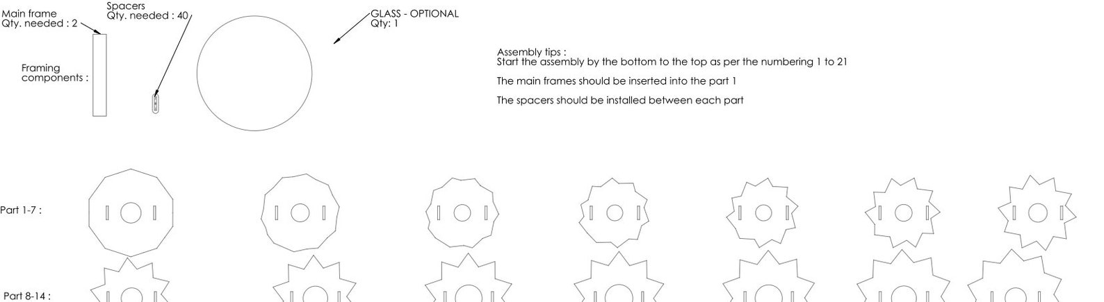 End Table Parametric - Etsy