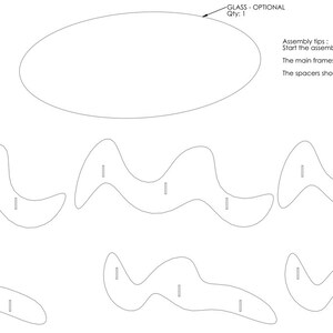 Curved Parametric Table - Etsy