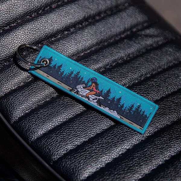 Motorcycle Keychain - Etsy