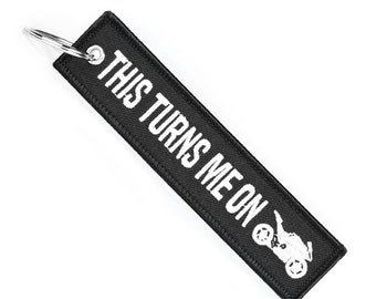 Motorcycle Key Tag - Etsy