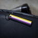 Non Binary Pride Flag Keychain, Key Fob, Accessory for Keys, Bag ...