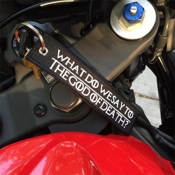 Motorcycle Keychain - Etsy