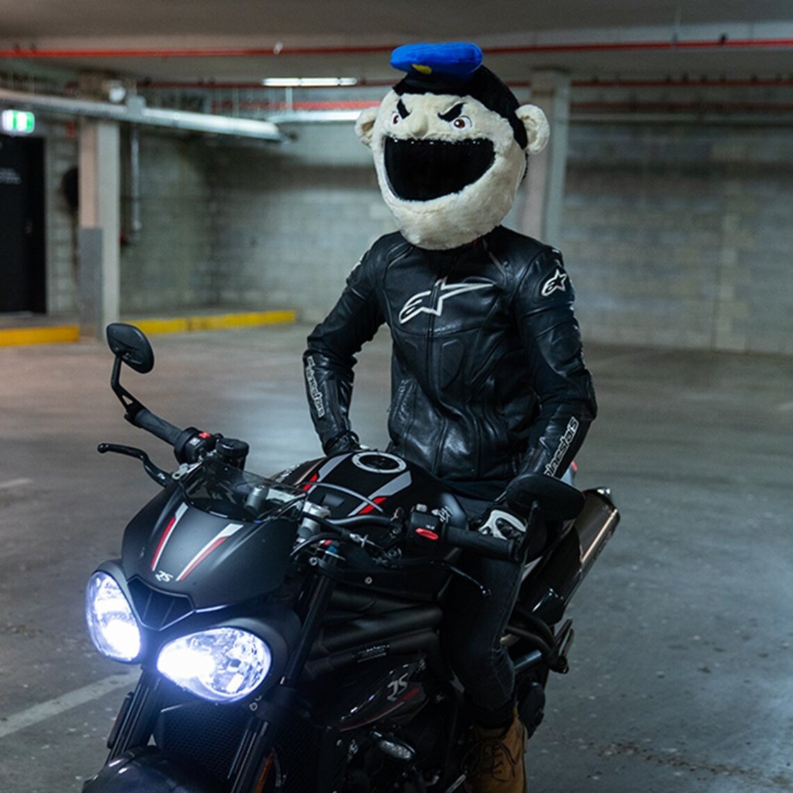 Policeman Motorcycle Helmet Cover Funny Helmet Cover Gift | Etsy