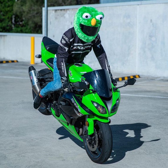 Monster Muppet Motorcycle Helmet | Reviewmotors.co