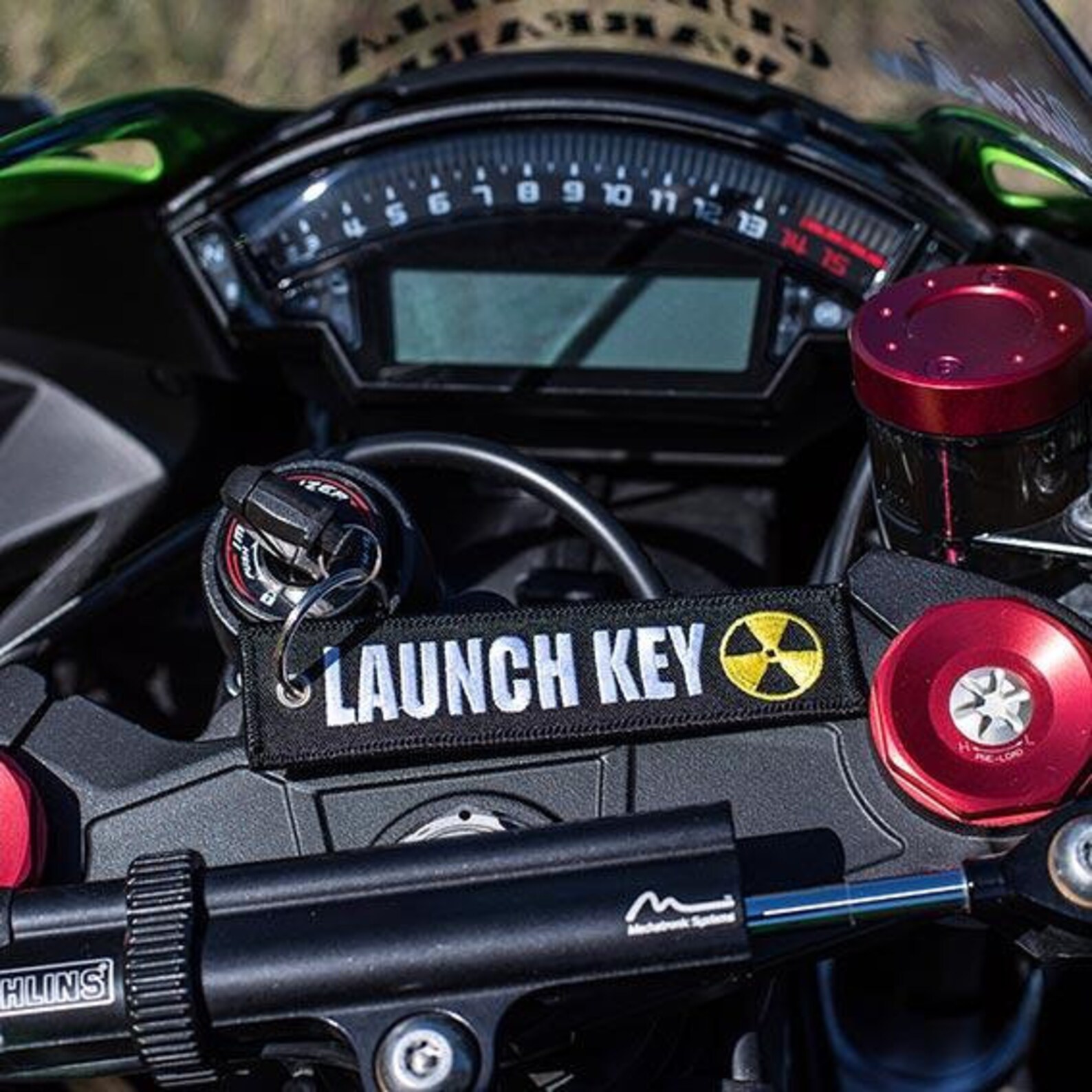 Launch Key Motorcycle Keychain Key Tag Motorcycle Gift for - Etsy