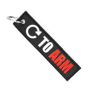 Turn to Arm Motorcycle Keychain, Key Tag, Motorcycle Gift for Men ...