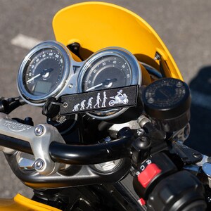 Female Rider Evolution Motorcycle Keychain, Key Tag, Gift for Female ...