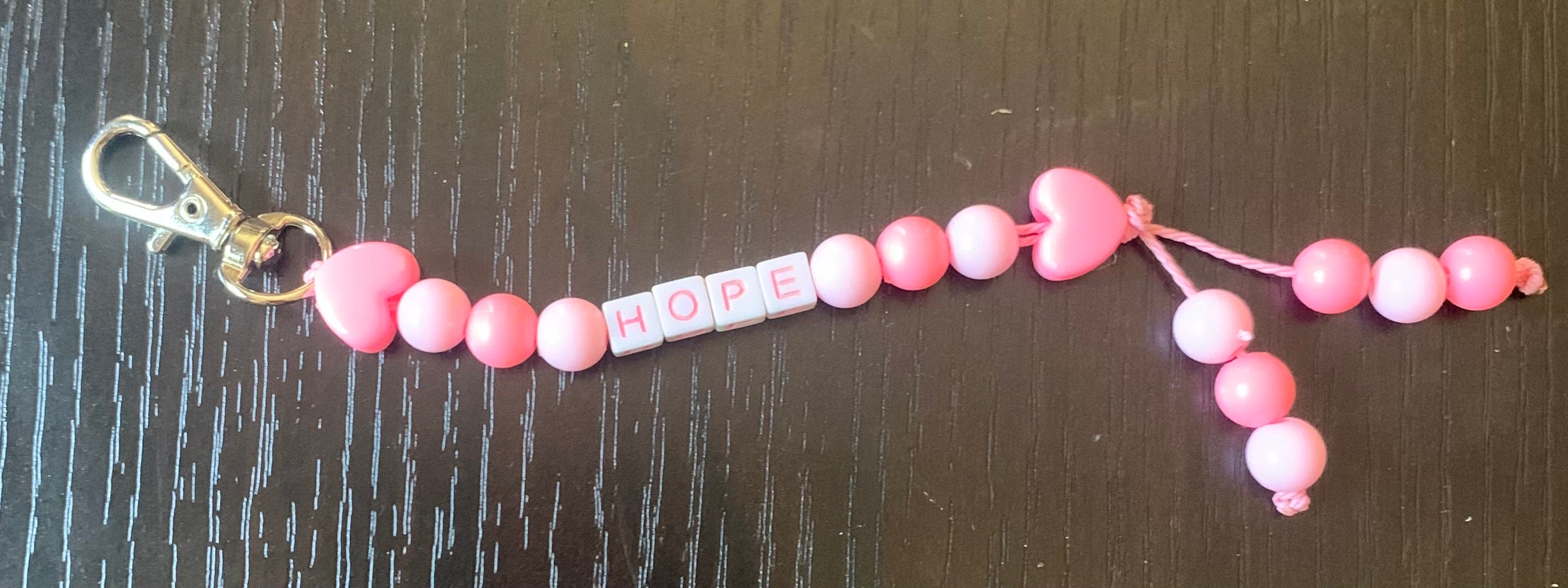 Pony Letter Bead Keychains Great for Backpacks or Just Your Keys.. - Etsy