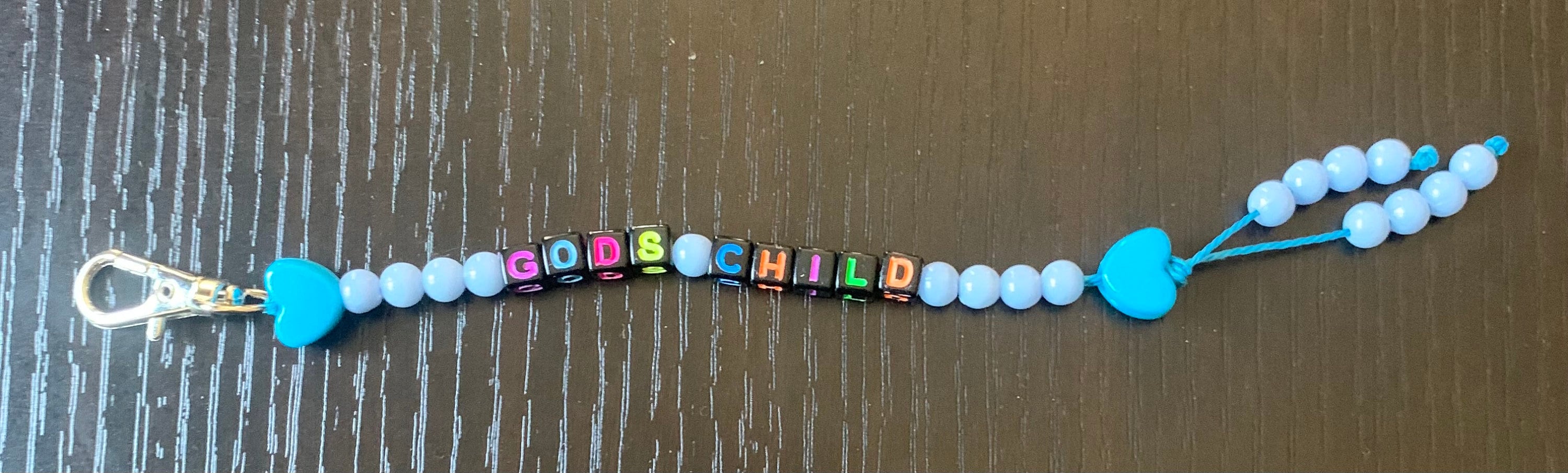 Pony Letter Bead Keychains Great for Backpacks or Just Your Keys.. - Etsy