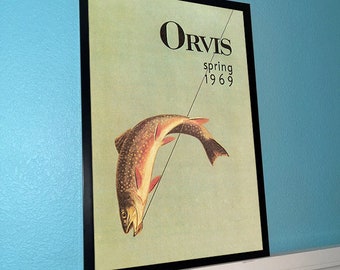 Orvis Poster - Etsy