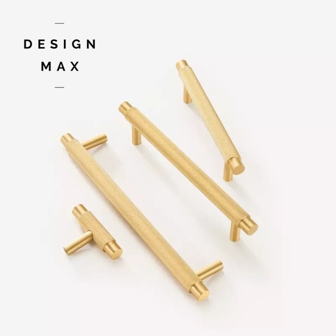Premium Solid Brass Cabinet Hardware Pulls and Knobs for Elegant ...