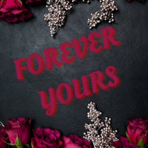 Forever Yours Cell Phone Wallpaper Background Roses Gothic Love Red ...