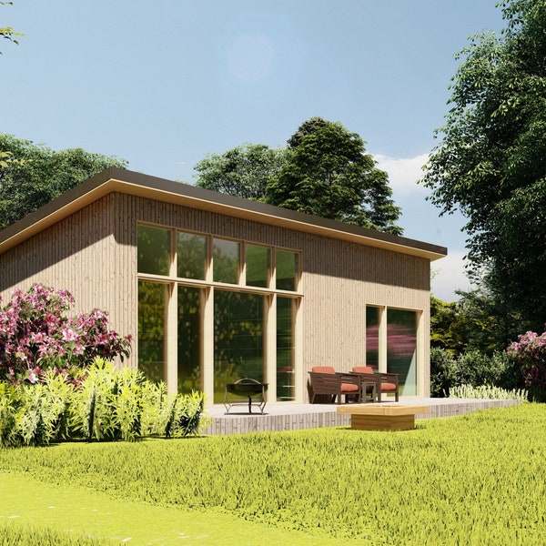 Small Cabin Plans - Etsy