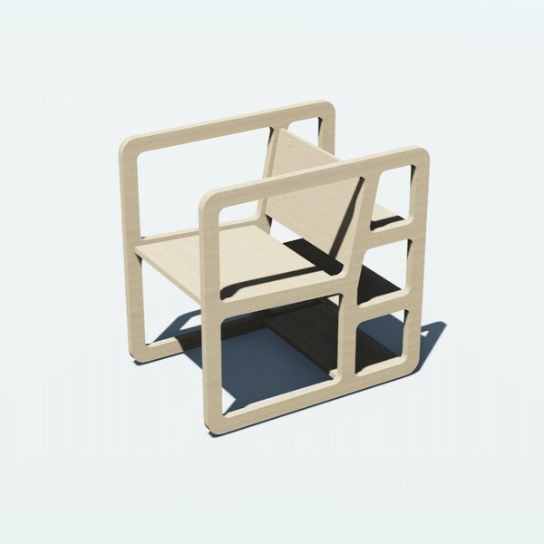Cnc Chair Plan - Etsy