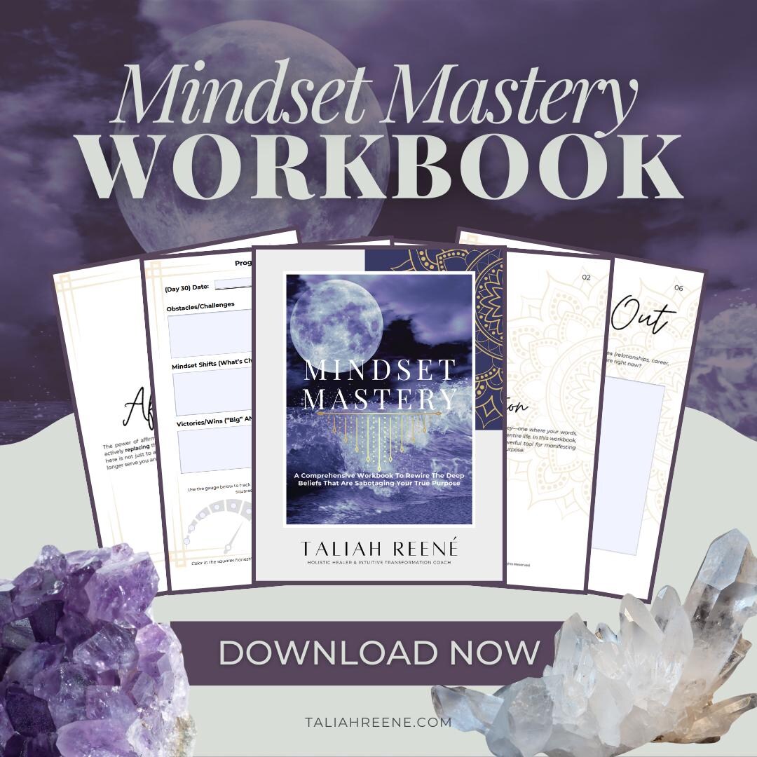 Digital Workbook Mindset Mastery: Rewire Limiting Beliefs, Align With Life Purpose, Get Unstuck ...