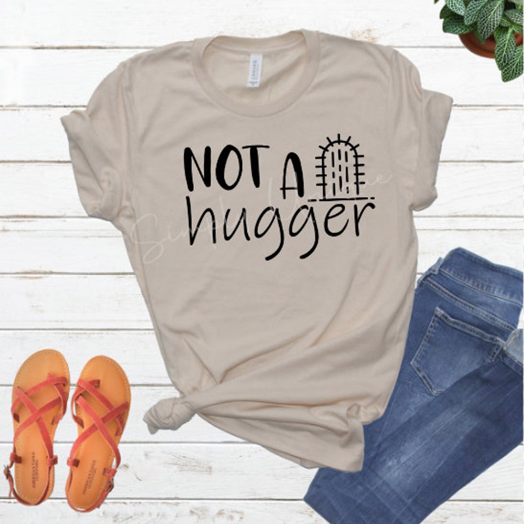 Not A Hugger - PNG - Digital Download - Etsy