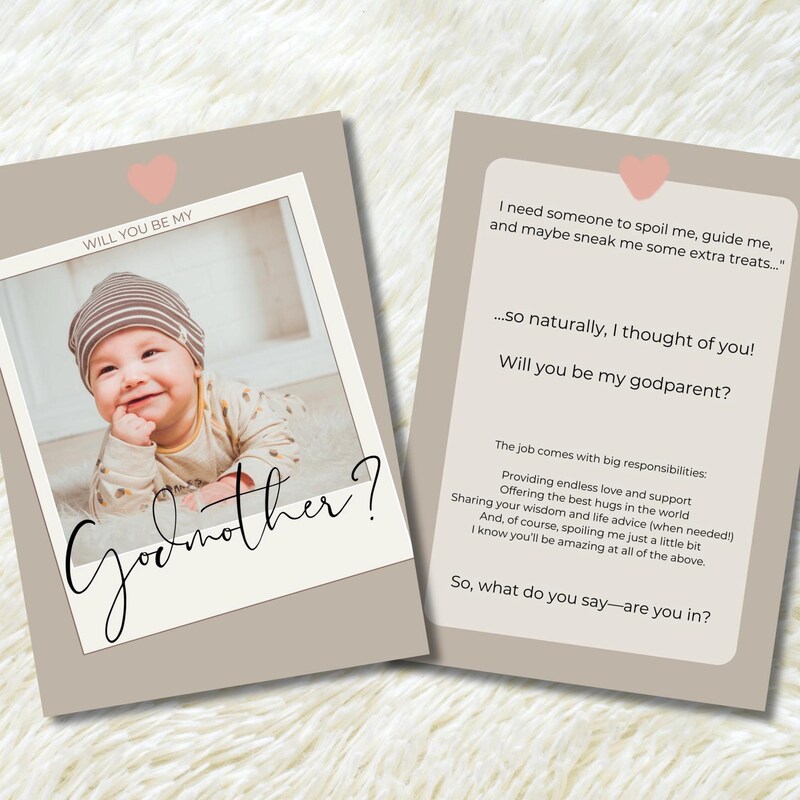 Godparents Proposal - Etsy