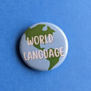 French Teacher Pins, World Language Teacher Gifts, French Teacher Gifts ...