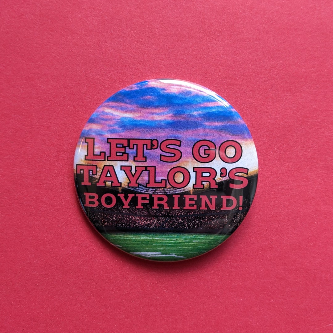 Taylor Swift Superbowl Button Set, Taylor Swift Boyfriend Pins, Taylor ...