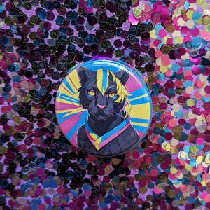 Pansexual Pun Pins, Pansexual Flag Color Pins, Pansexual Pins ...