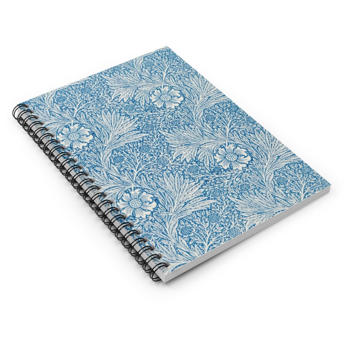 William Morris - Tulip Spiral Notebook With Fine Art Cover - Ruled Line ...