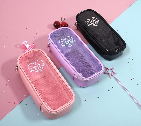 Pencil Bag for Girls / Pencil Pouch Twinkle / Makeup Brush | Etsy