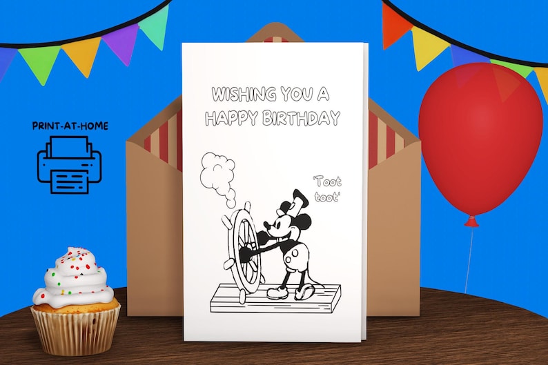 Printable Birthday Card Fun Printable Birthday Card Downloadable ...