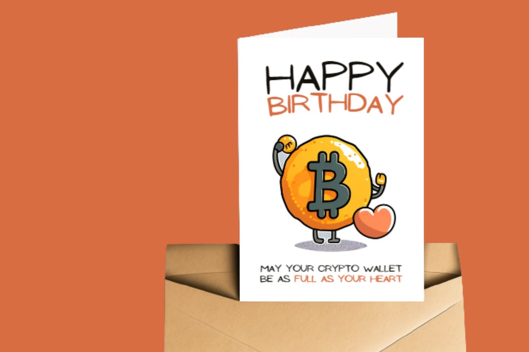 Printable Birthday Card Downloadable Happy Birthday Digital Instant ...