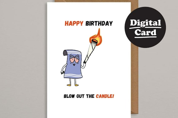 Printable Birthday Card. Comedy Printable Birthday Card. | Etsy