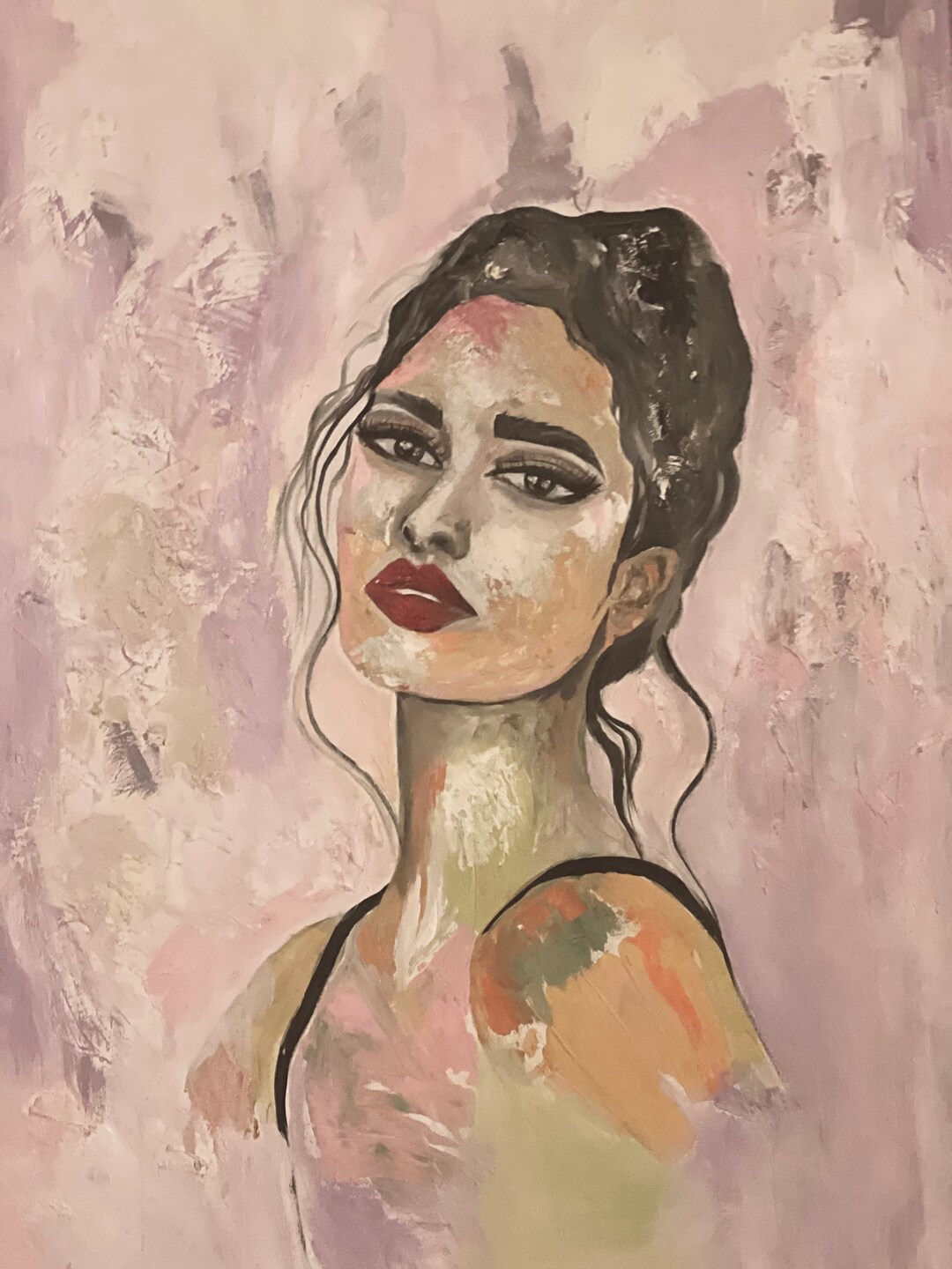 Muhra. the Filly Original Art on Canvas 48x36 - Etsy