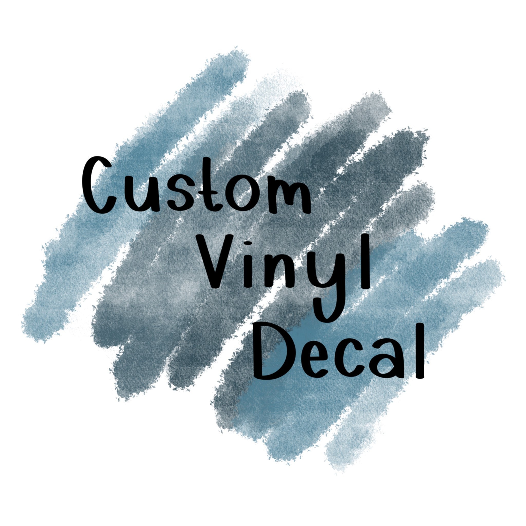 Custom Vinyl Decals - Etsy