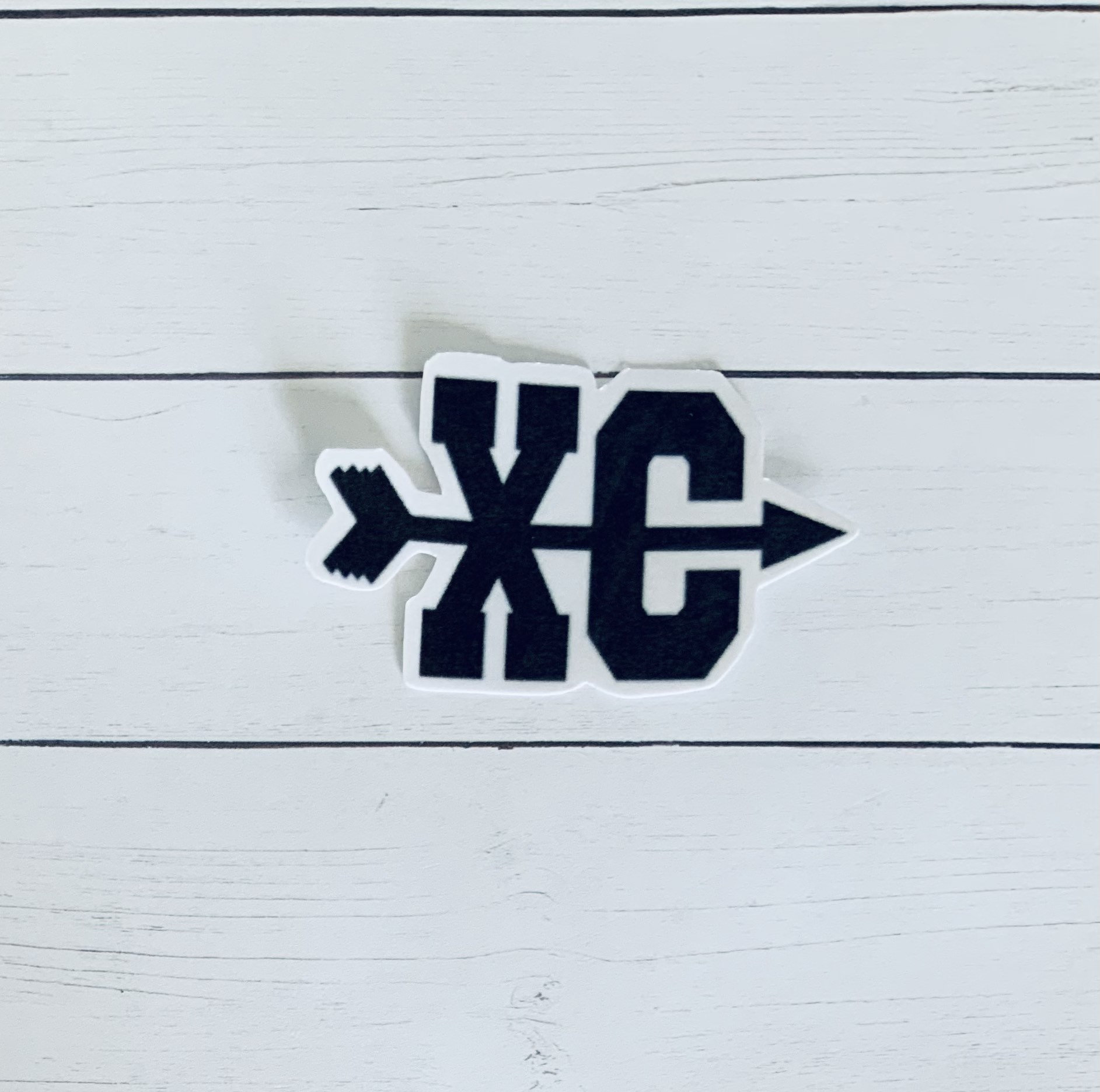 Cross Country Sticker | Etsy