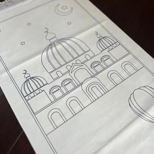Coloring Kids Prayer Mat - Etsy