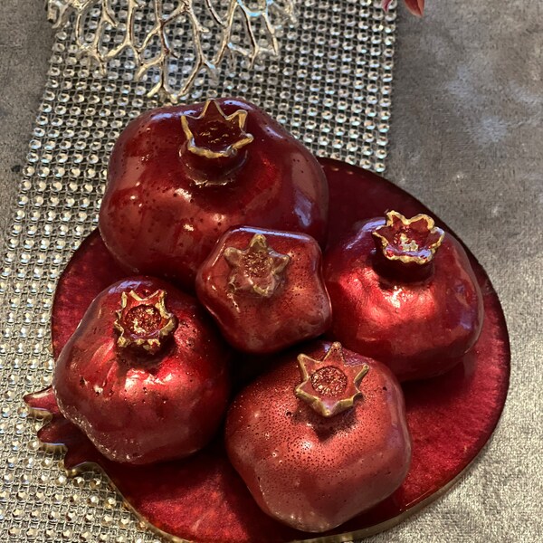 Glass Pomegranate - Etsy