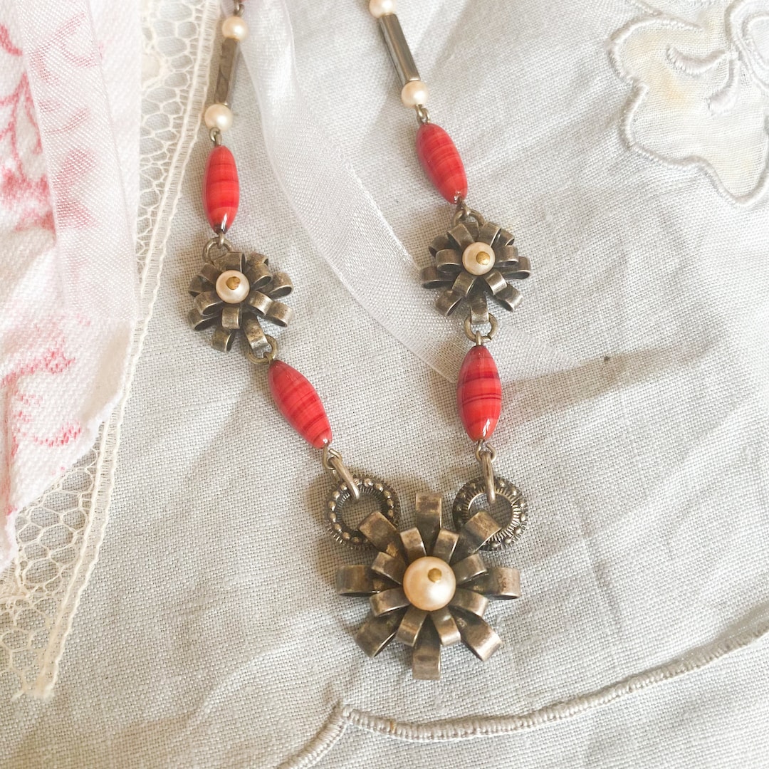 Louis Rousselet Necklace, Vintage Necklace, Art Deco Jewellery, French ...