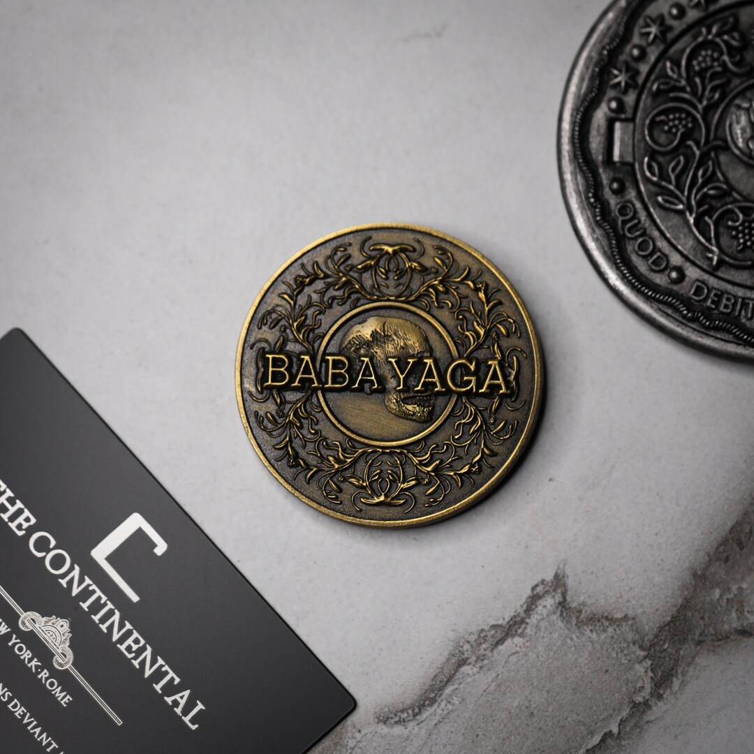 Baba Yaga Coin - Etsy Canada