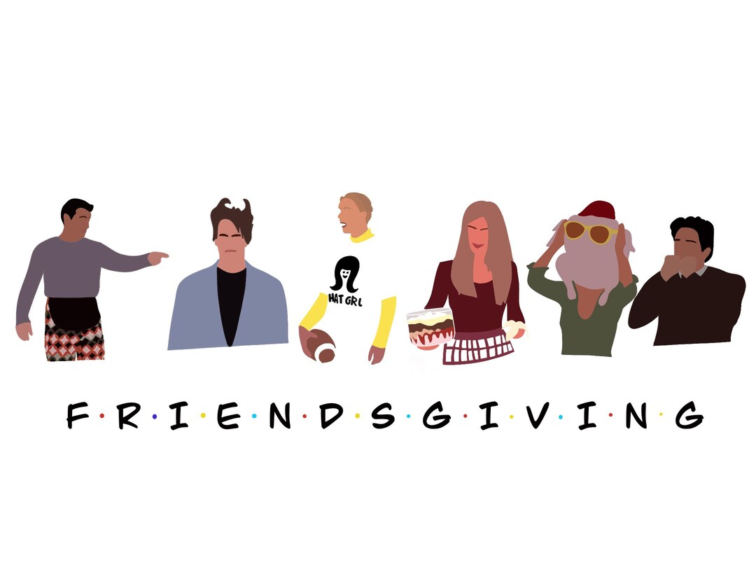 Friendsgiving PNG - Etsy