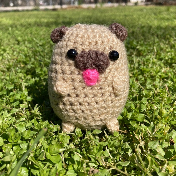Crochet Pug Pattern - Etsy