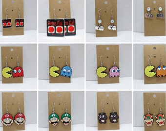 Video Game Earrings | Etsy
