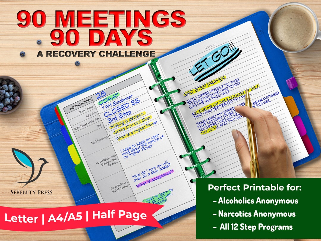 90 in 90 AA NA Meeting | Sober Recovery | Alcoholics Anonymous ...