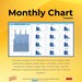 Monthly Chart Template | Data Visualization, Performance Tracker ...
