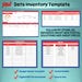 Data Inventory Template, Track and Manage Data Assets, Simplify Data ...