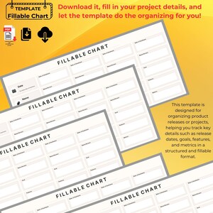 Fillable Chart Template, Google Sheets Planner, Editable Data Tracker ...