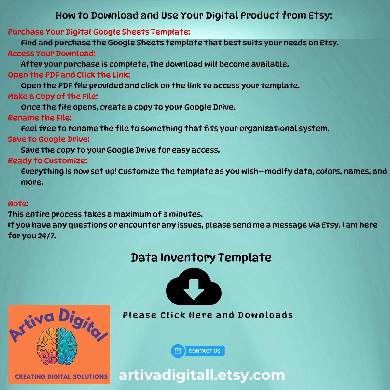 Data Inventory Template, Track and Manage Data Assets, Simplify Data ...